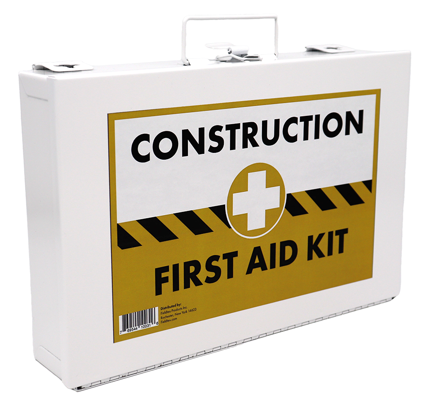Construction First Aid Kit – Metal Case Edition – MJ Woldow Shop